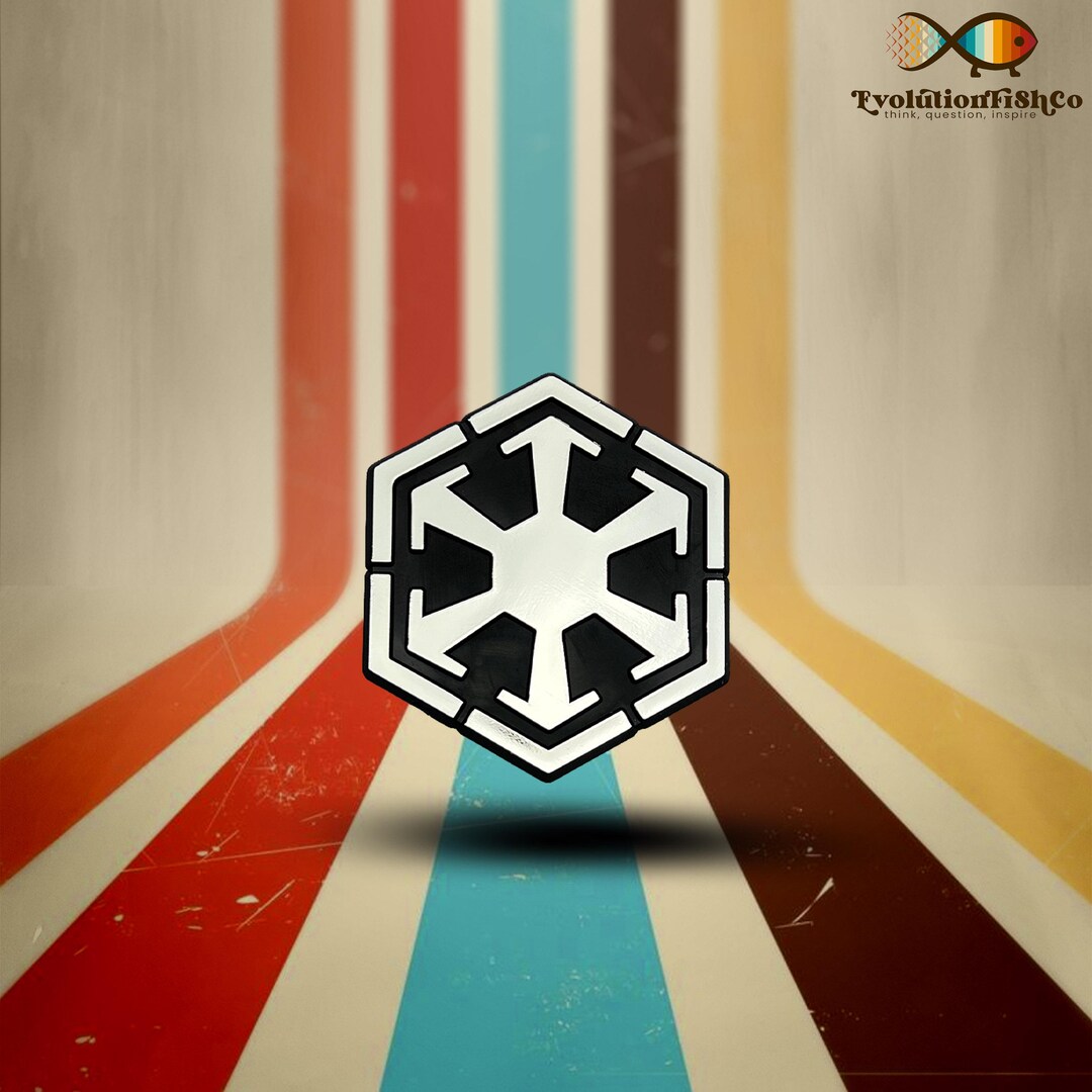 SW Sith Logo Plastic Auto Emblem - Etsy