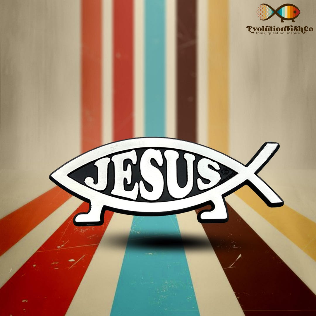 Jesus Fish Plastic Auto Emblem - Etsy