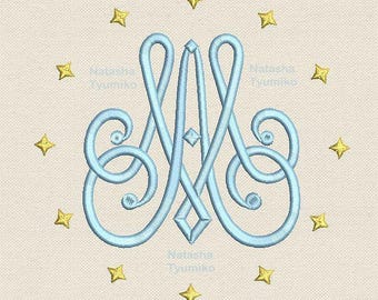 monogramma ave maria