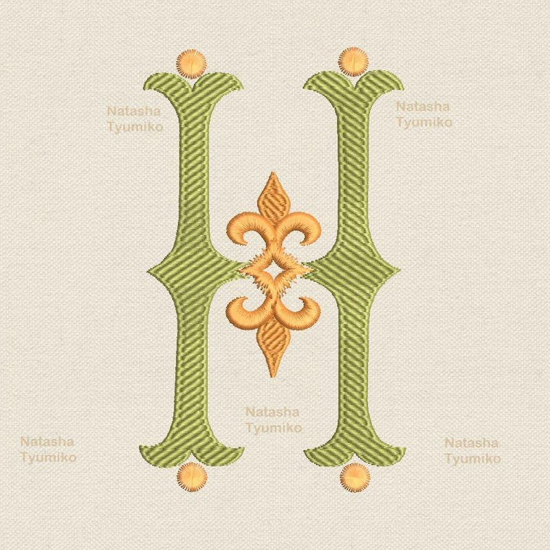 Letter H Monogram - Etsy