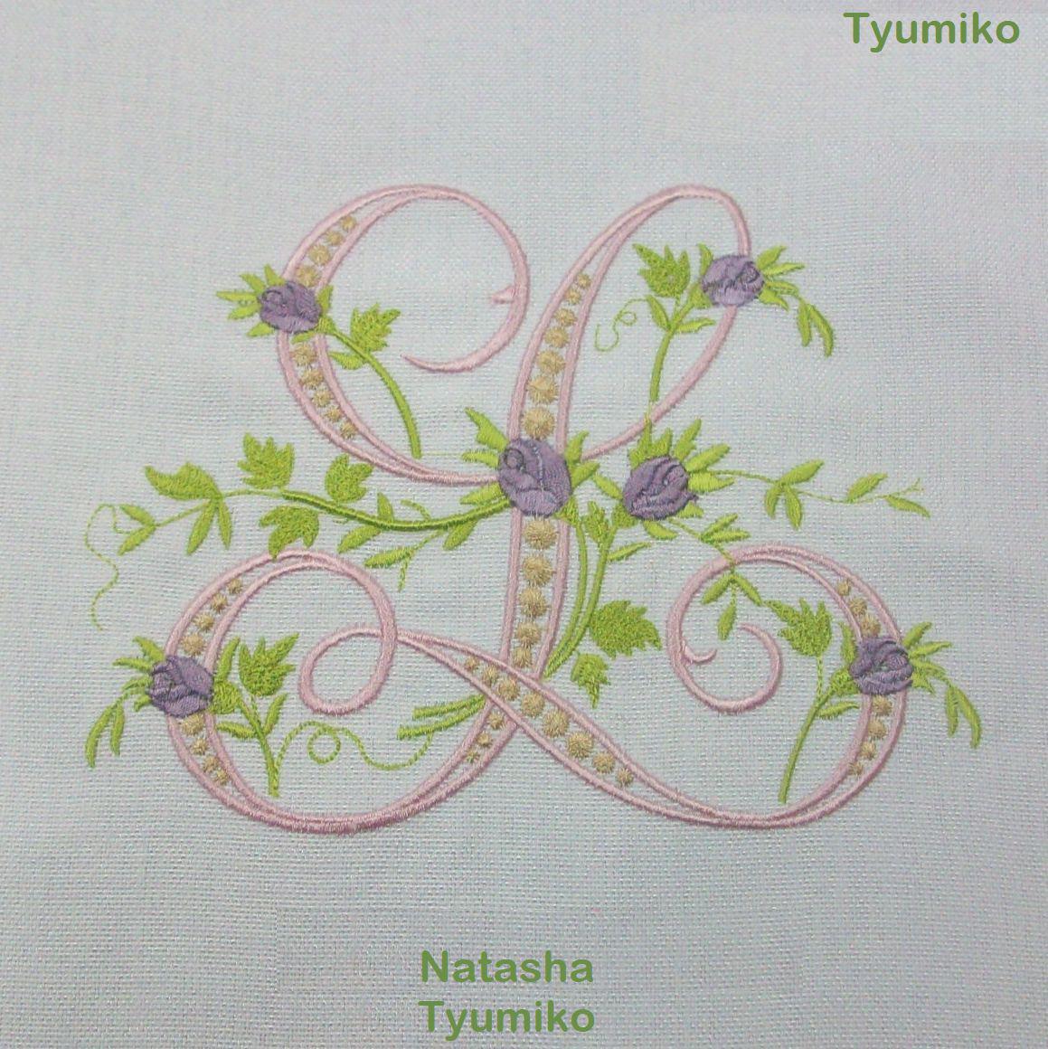 Floral Font With Rose Bud Machine Embroidery Design, Alphabet Roses ...