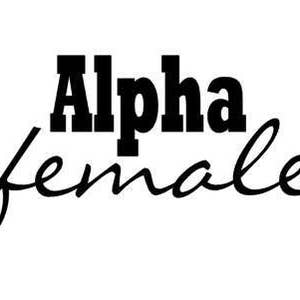 Alpha Female Vinyl Decal or Sticker | Custom Fitness Home Gym or Home ...