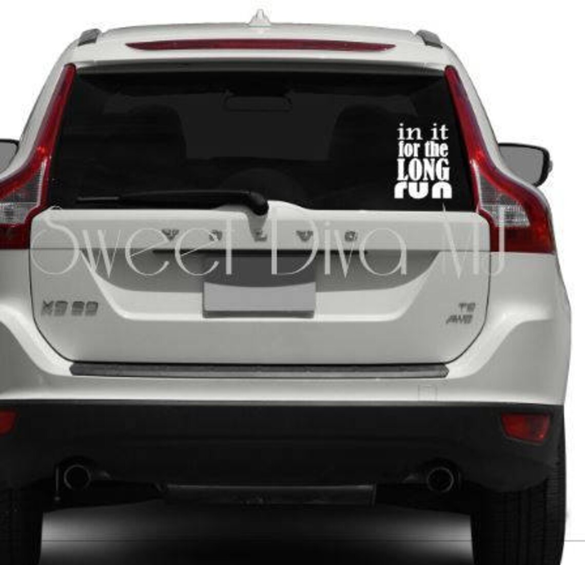 Long Run Vinyl Decal or Sticker in It for the Long Run | Etsy