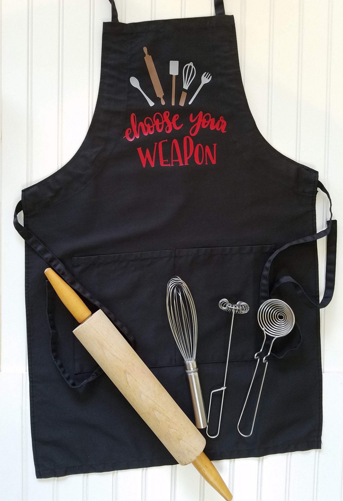 Choose Your Weapon Kitchen Apron | Etsy