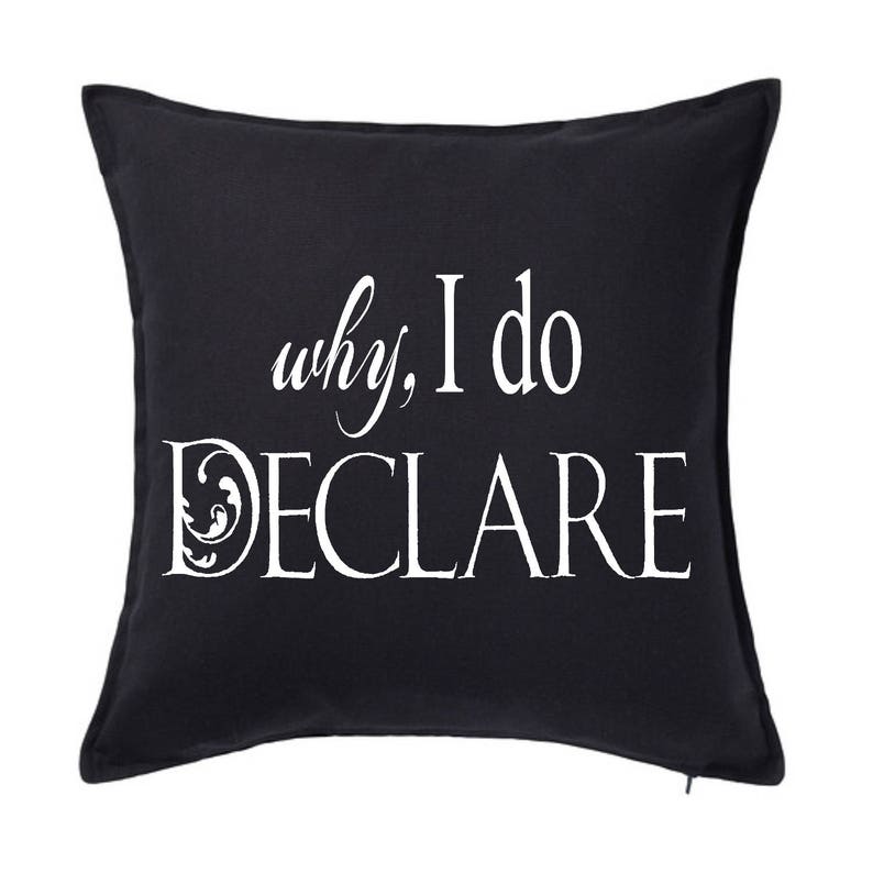 I Do Declare Custom Southern 18 or 20 Inch Pillow Cover - Etsy
