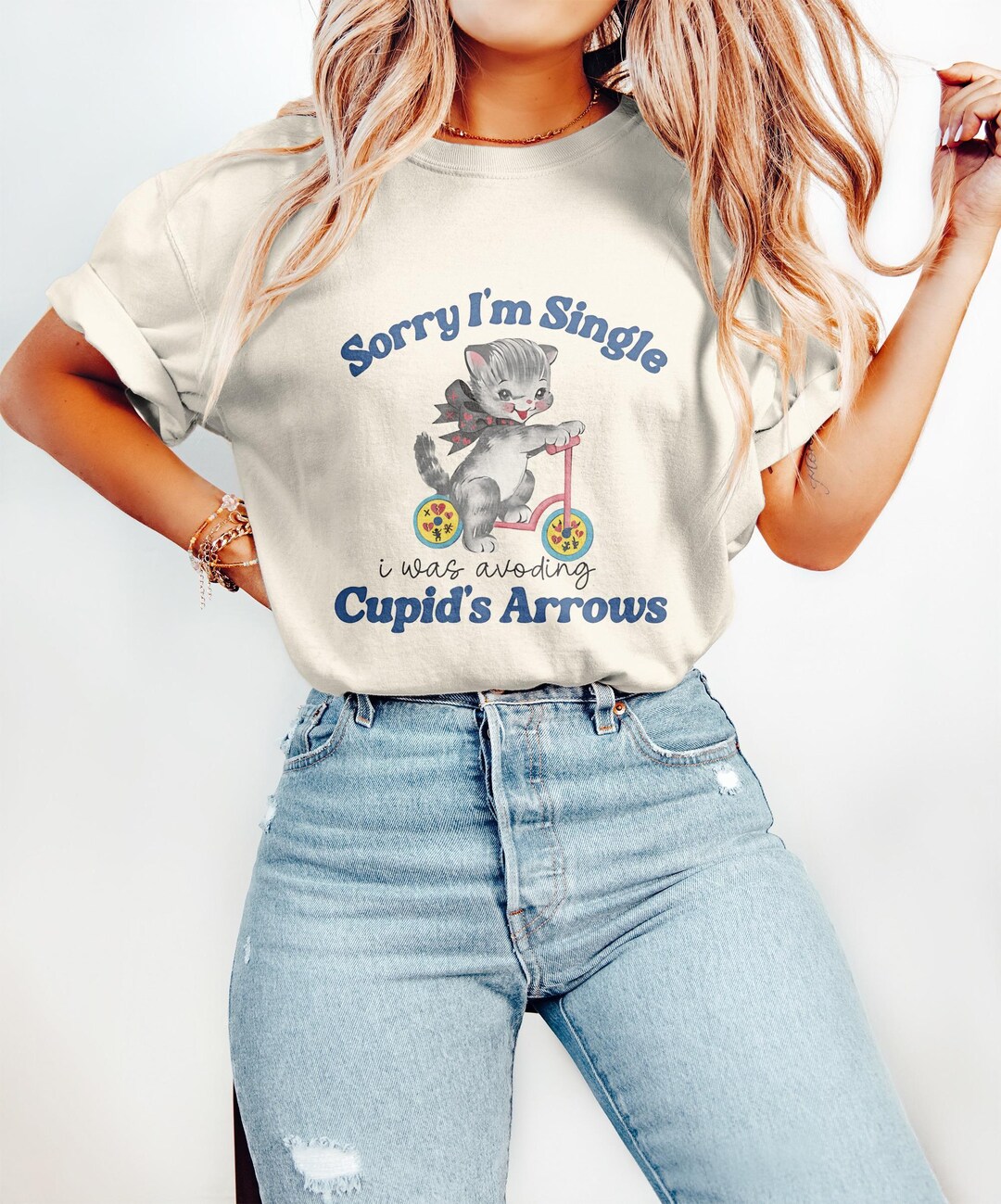 Sorry I'm Single T-shirts, Sweatshirts I Was Avoiding Cupids Arrows ...