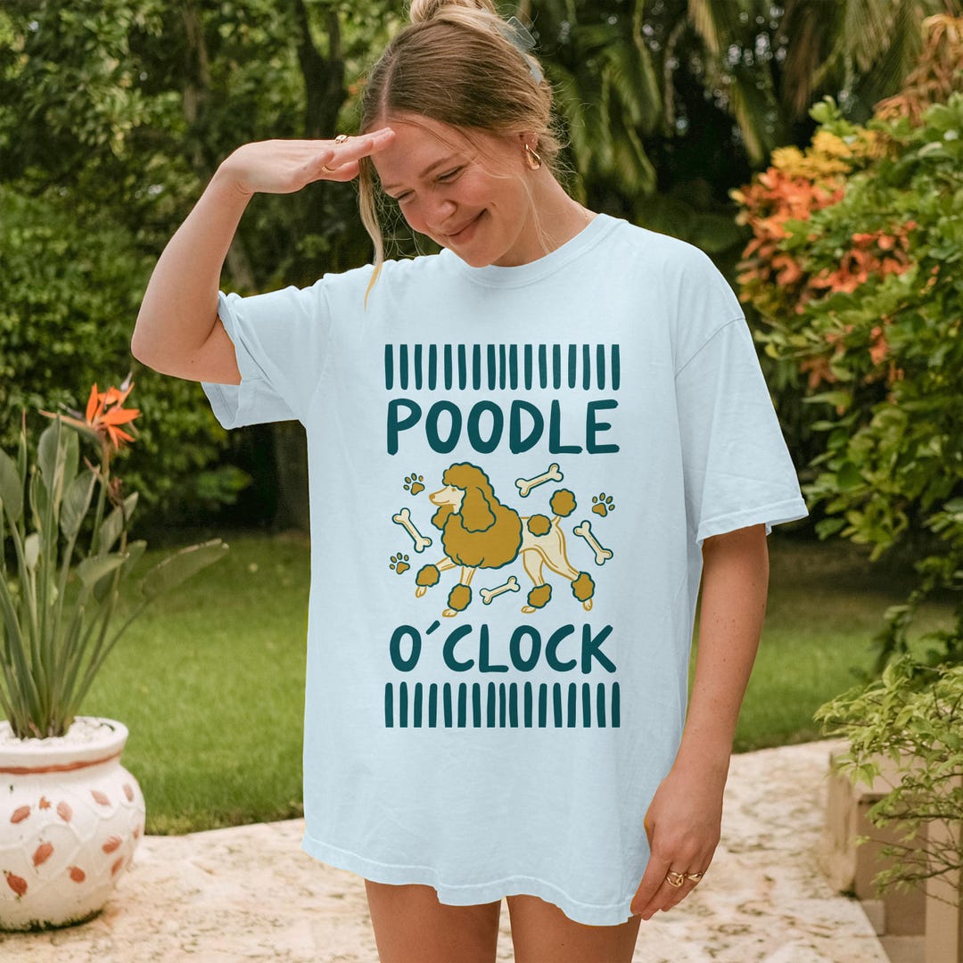 Poodle Shirt Poodle Dog Standard Poodle Poodle Gifts Poodle Mama Poodle ...