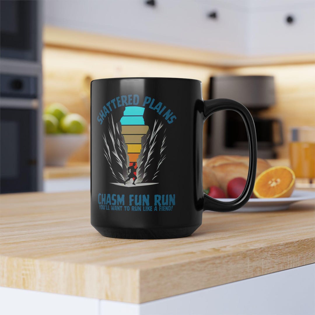 Coffee Mug, Stormlight Archive Shattered Plains Chasm Fun Run, Brandon ...