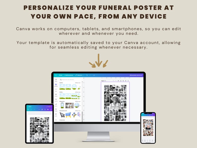 Editable Funeral Welcome Sign: Celebration of Life Poster - Etsy