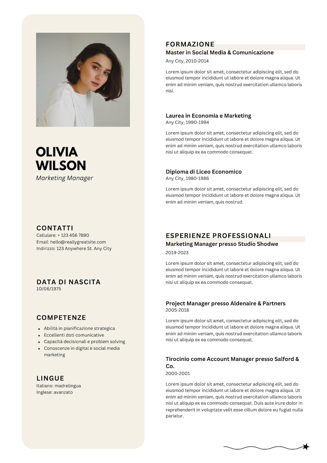 Curriculum Vitae, Work, Training - Etsy