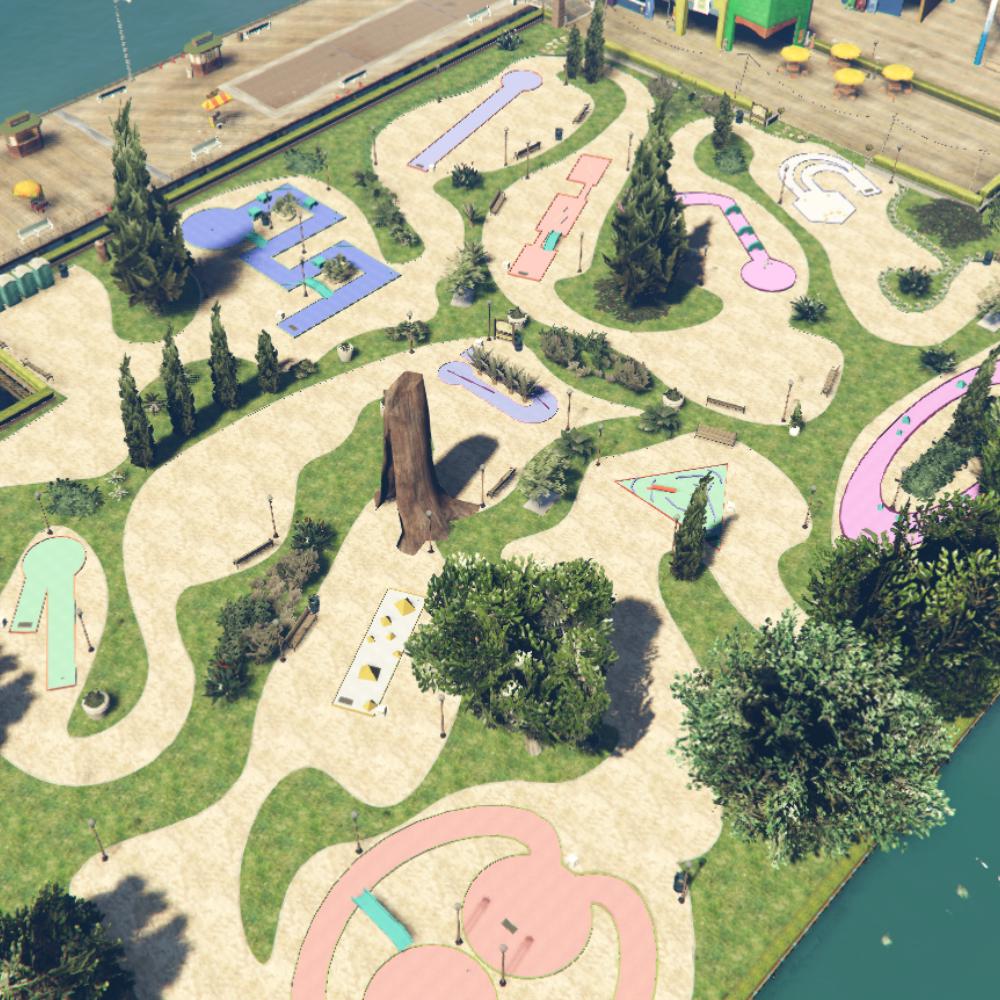 Mini Golf Fivem MLO | Fivem Script MLO | Custom Interior | High Quality ...