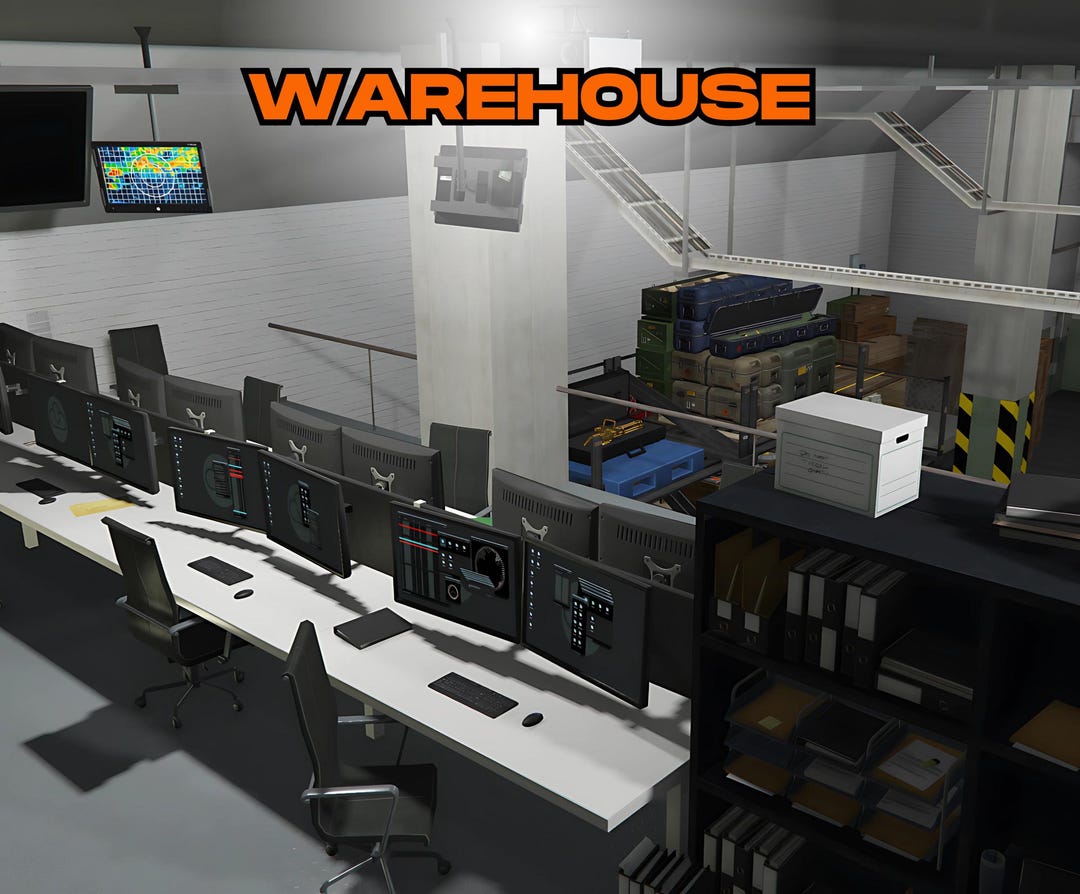 Fivem Warehouse MLO: Industrial Interior, Optimized Performance - Etsy
