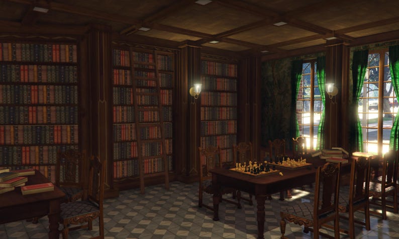 Fivem Library MLO: Optimized Study Roleplay - Etsy