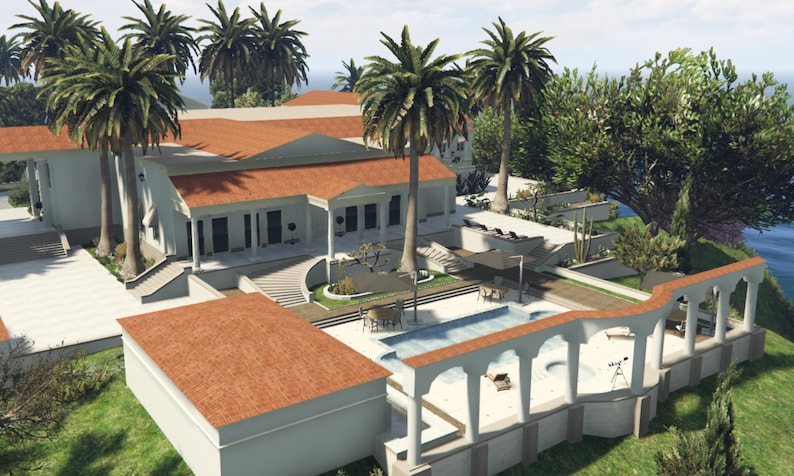Scarface Mansion Fivem MLO | Fivem Script MLO | Custom Interior | High ...