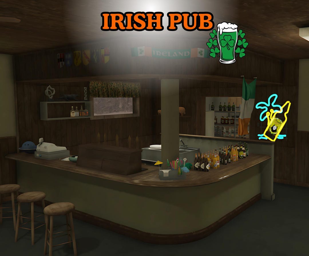 Fivem MLO | Fivem Irish Pub MLO | Fivem Bar Mlo | Fivem Mlo Business ...