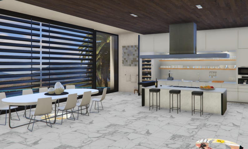 Hills Mansion Fivem MLO / Fivem Hills House Mansion / Fivem House MLO ...