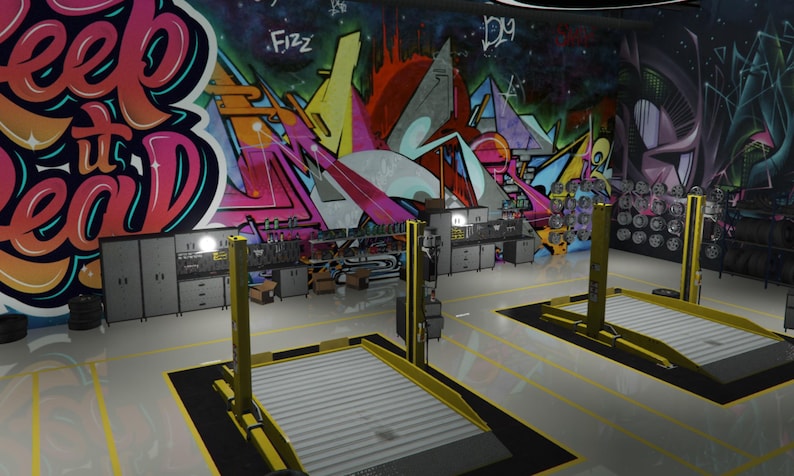 Fivem Mechanic Repair Shop MLO: Custom Interior, Optimized Design - Etsy
