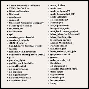 50 MLO Fivem Pack | Fivem MLO Pack | Mega Fivem Pack | High Quality ...