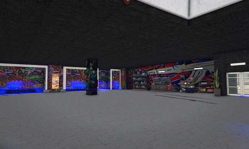 Mechanic Repair Fivem MLO | Fivem Script MLO Shop | Custom Interior ...