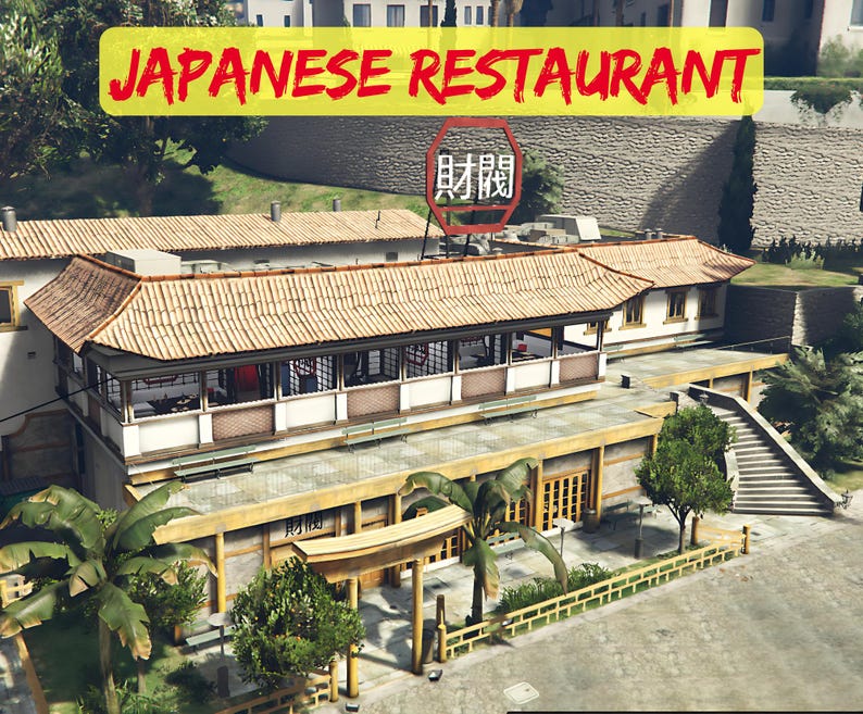 Fivem Japanese Restaurant MLO | Optimized RP Business - Etsy