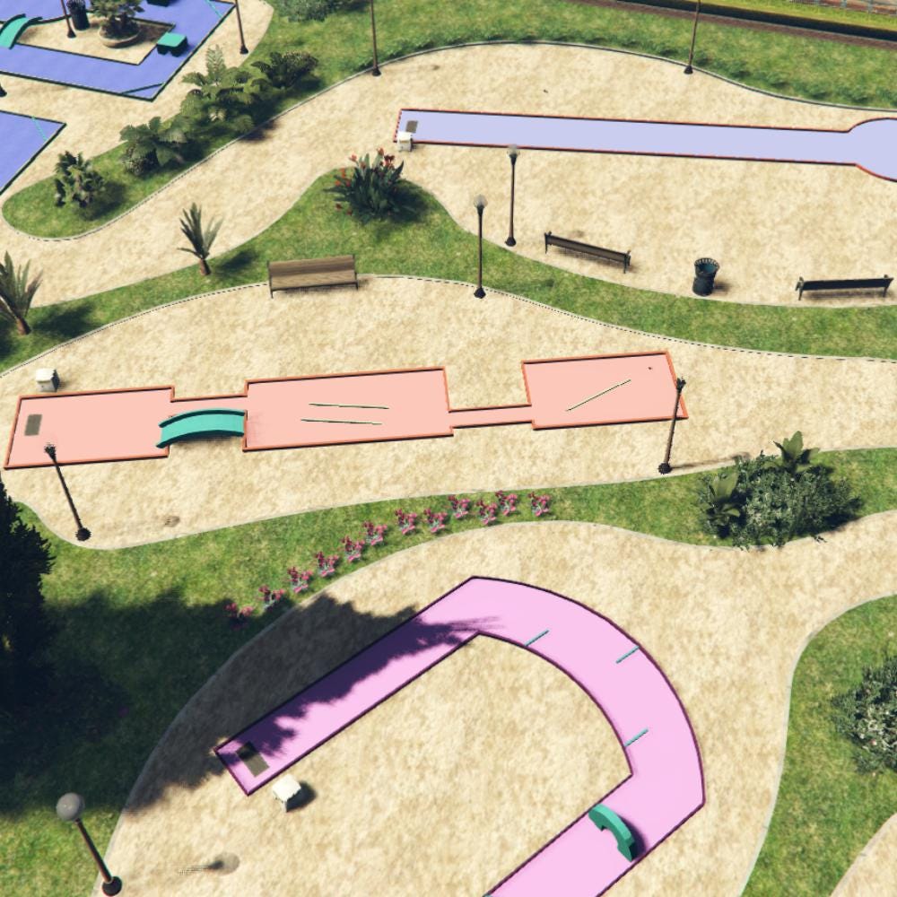 Mini Golf Fivem MLO | Fivem Script MLO | Custom Interior | High Quality Design | Fivem Ready ...