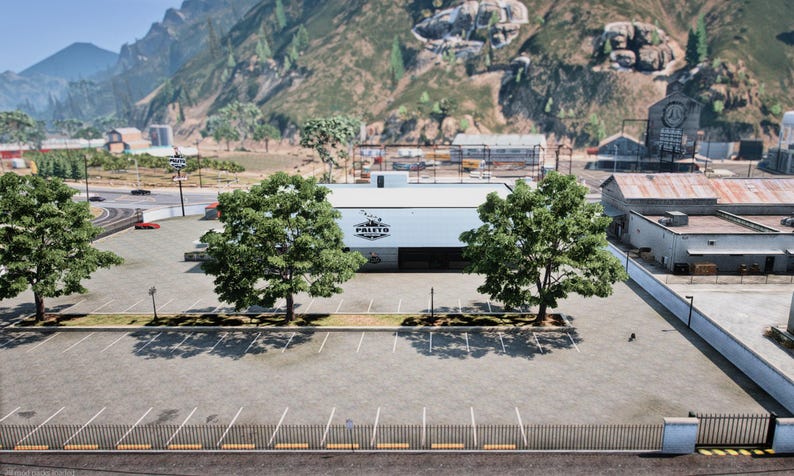 Fivem MLO / Fivem Paleto Auto Repair / Fivem Script MLO Shop / Mechanic ...