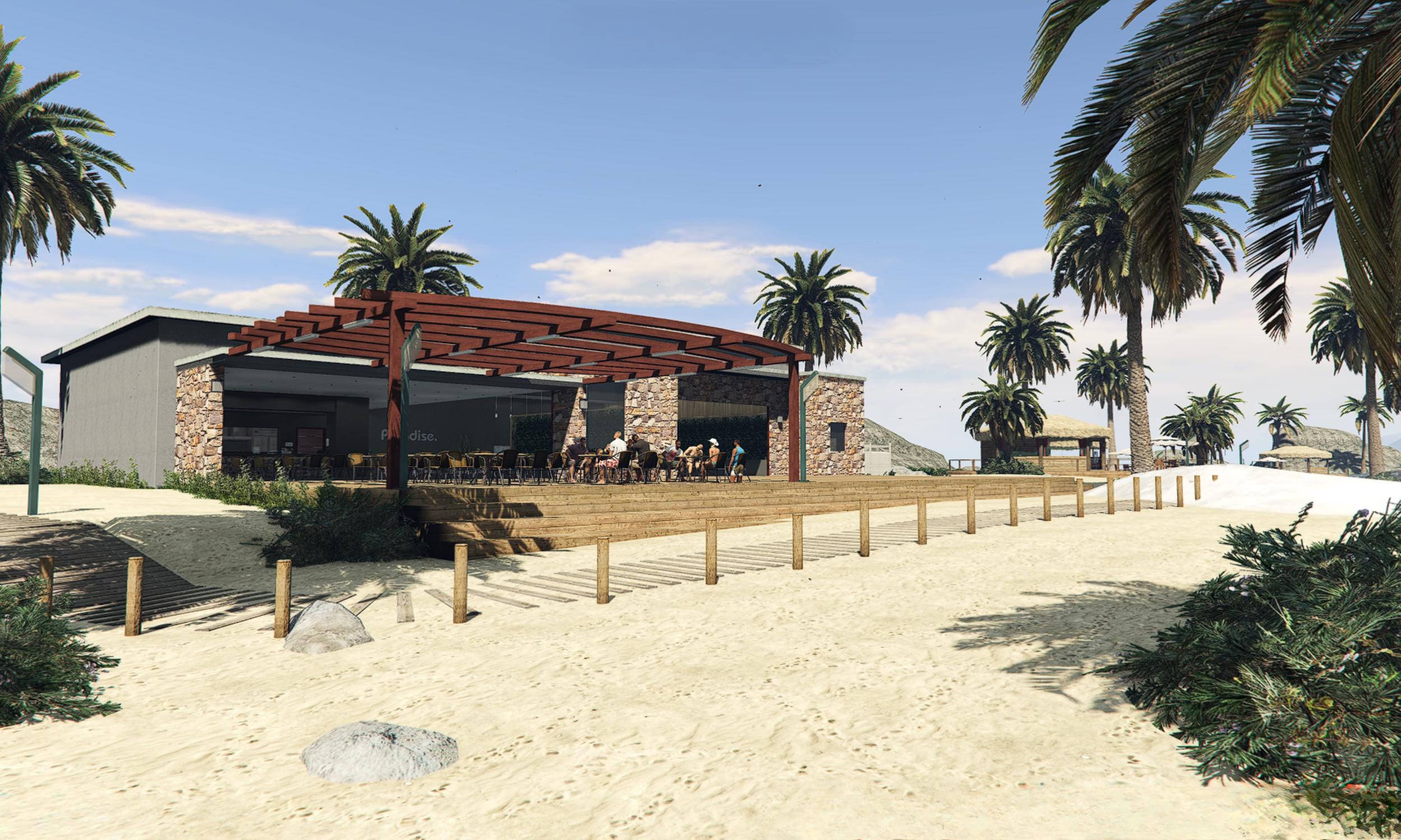 Fivem MLO Paradise Beach / Fivem Beach House MLO / Fivem mlo House ...
