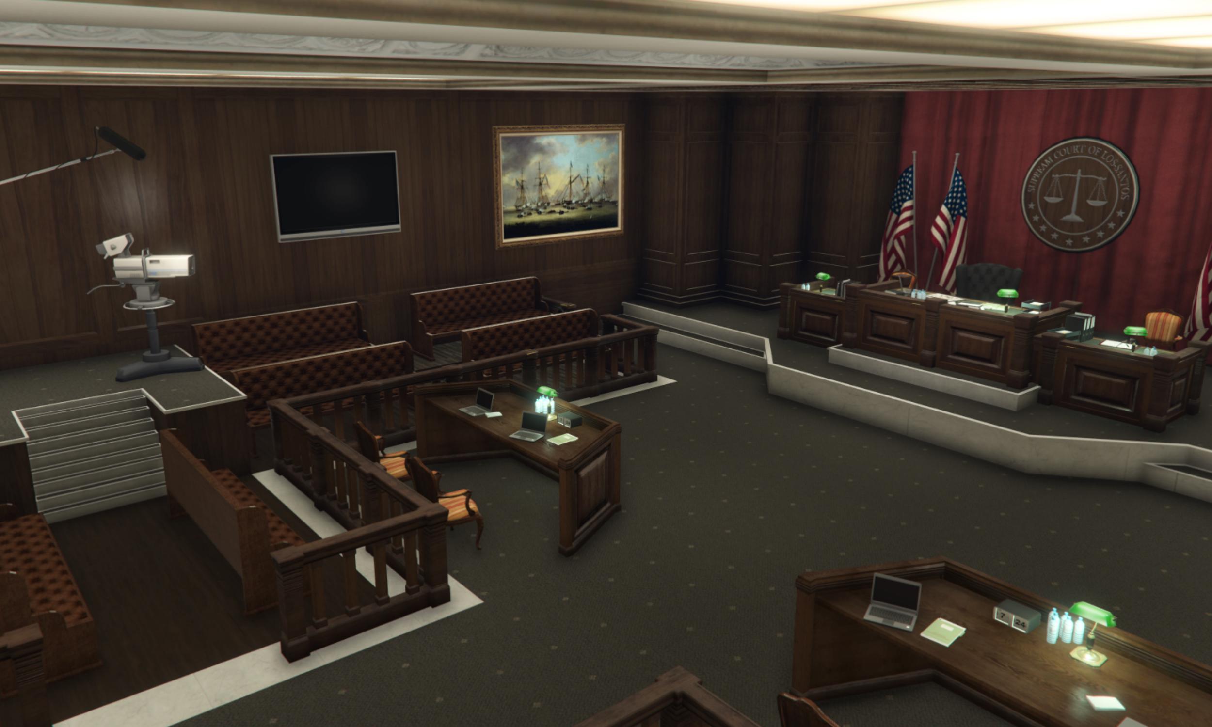 Fivem Courthouse MLO: Optimized Justice Roleplay - Etsy