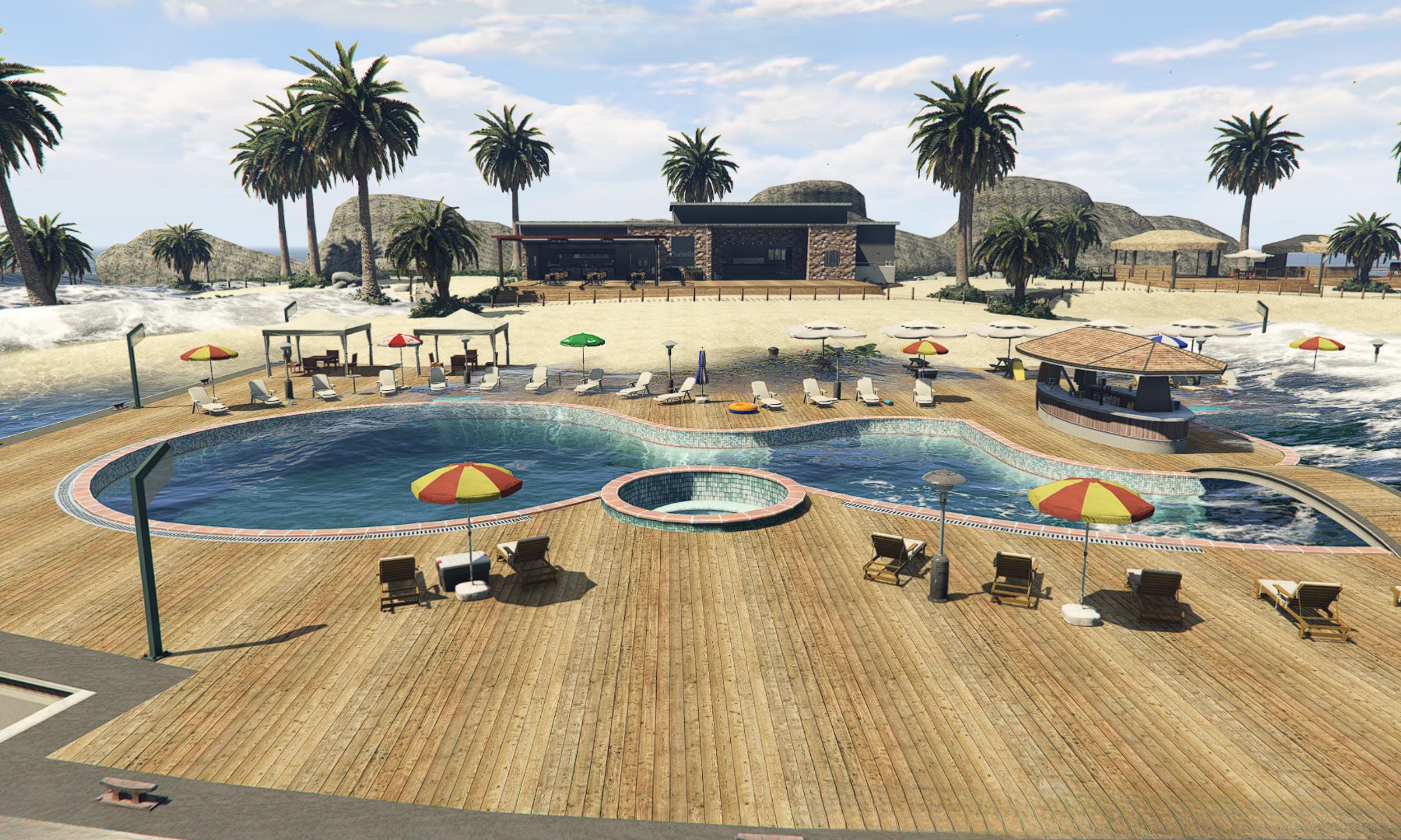 Fivem MLO Paradise Beach / Fivem Beach House MLO / Fivem mlo House ...