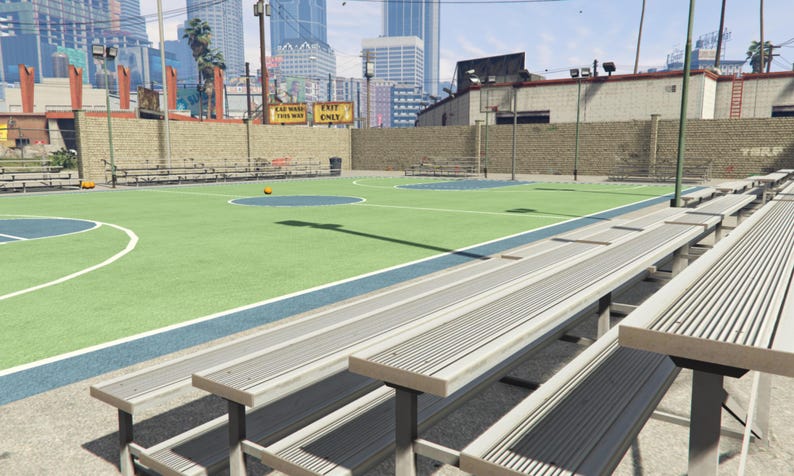 Fivem Basketball Court MLO: Street Style Server Map - Etsy