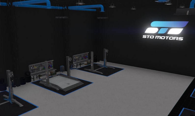 Mechanic Repair Fivem MLO | Fivem STO Motors Shop | Fivem Business Mlo ...