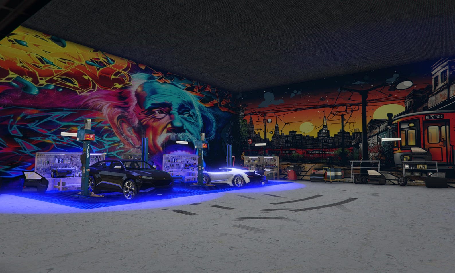 Mechanic Repair Fivem MLO | Fivem Script MLO Shop | Custom Interior ...