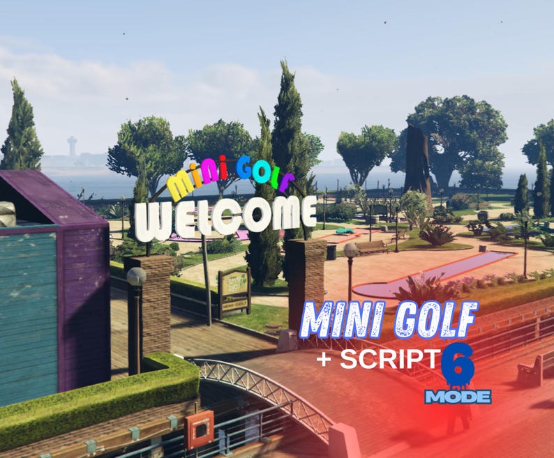 Mini Golf Fivem MLO | Fivem Script MLO | Custom Interior | High Quality Design | Fivem Ready ...