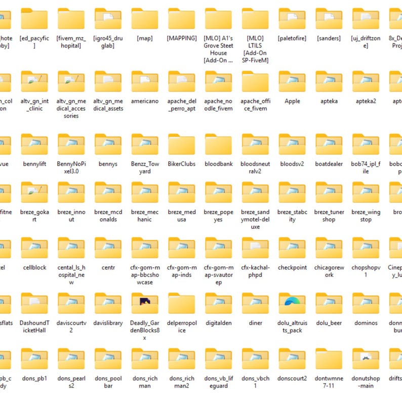 Fivem 700 MLO Pack | Mega Fivem Mlo House Pack | Fivem Mansion Pack ...