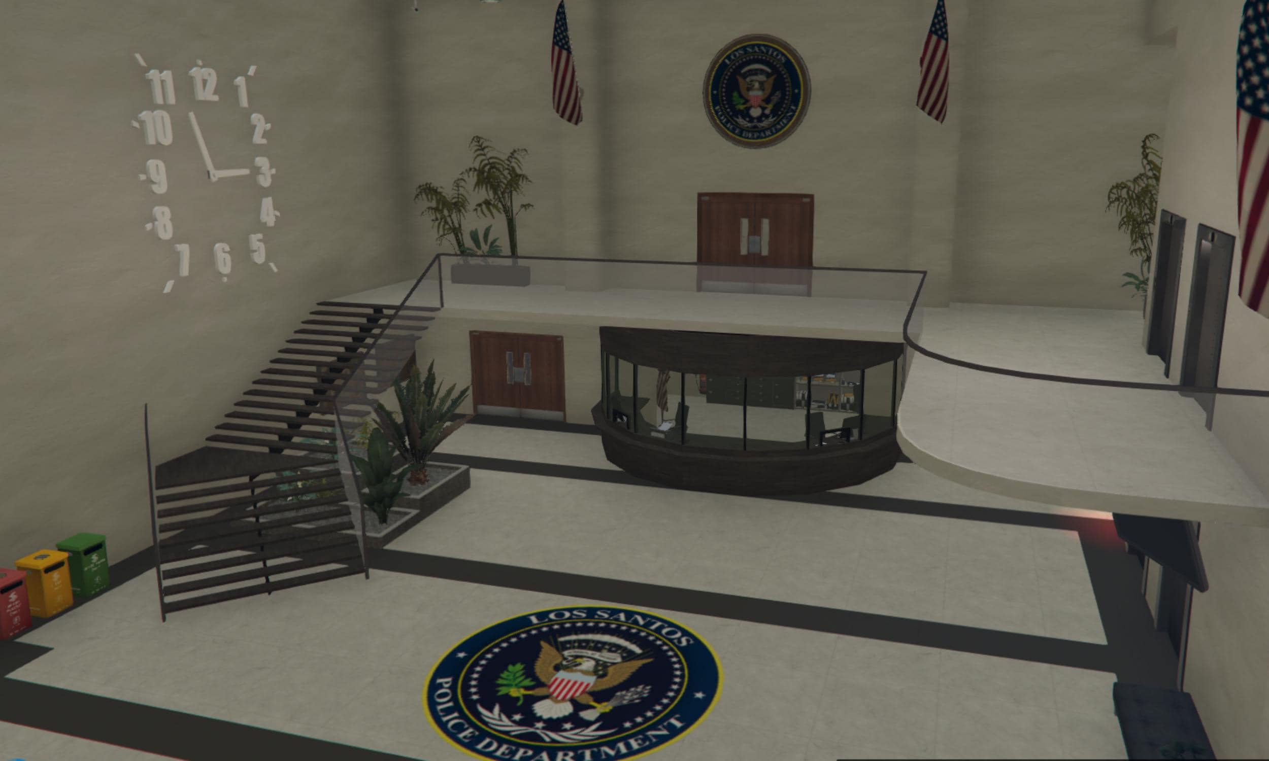 Los Santos Police Department Fivem MLO: Custom Interior, Optimized - Etsy