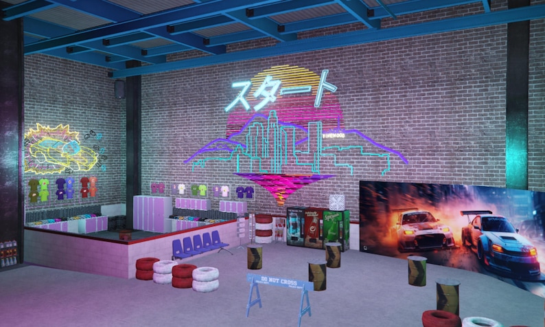 Fivem MLO / Fivem Business MLO / Speed Hunters Garage MLO / Diseño de ...