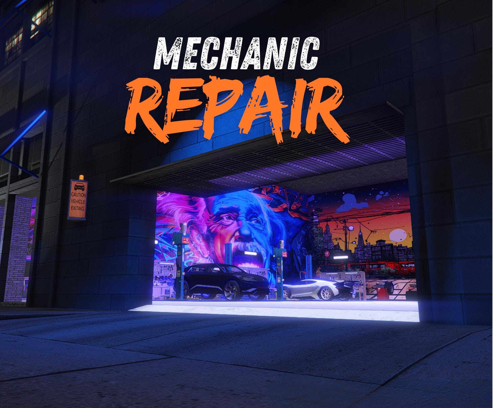 Fivem Mechanic Repair Shop MLO: Custom Interior, Optimized Design - Etsy