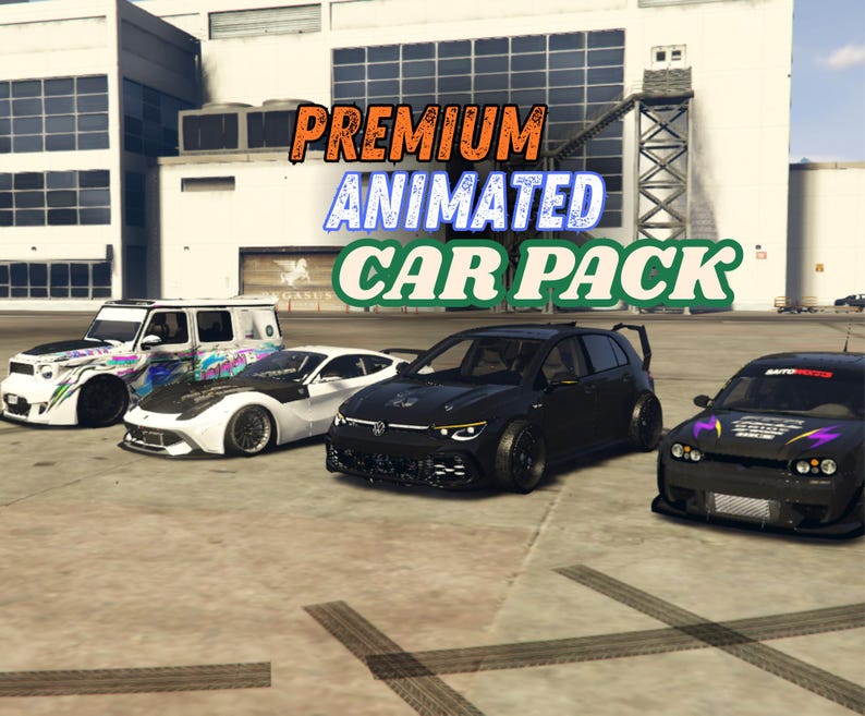Fivem Cars Pack | Fivem Animated Car | Premium Animated Car Pack | High ...