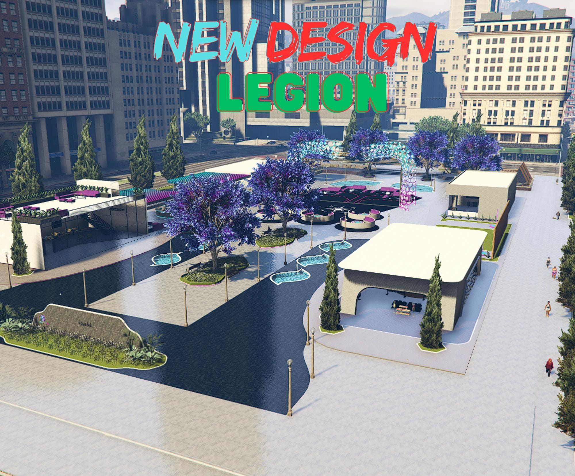 New Legion Fivem MLO: Custom Interior, Optimized Design - Etsy