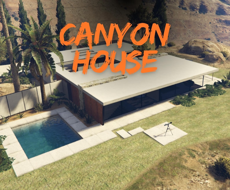 Canyon House Fivem MLO | Fivem Script MLO | Custom Interior | High ...