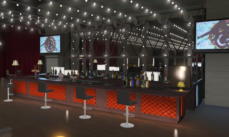 MLO Fivem | Fivem Lux Night Club MLO | Cinq minutes | Bar Mlo ...