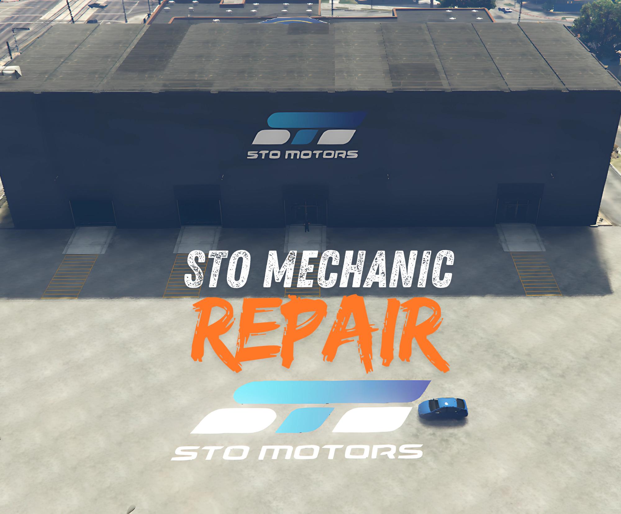 Mechanic Repair Fivem MLO | Fivem STO Motors Shop | Fivem Business Mlo ...