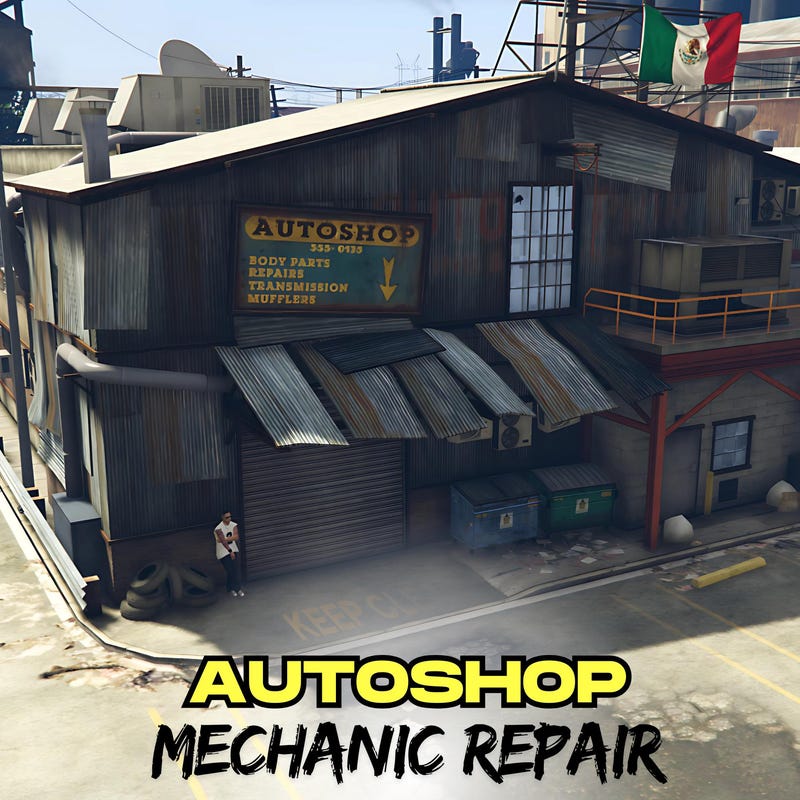 Fivem Mechanic Shops Mlo - Etsy