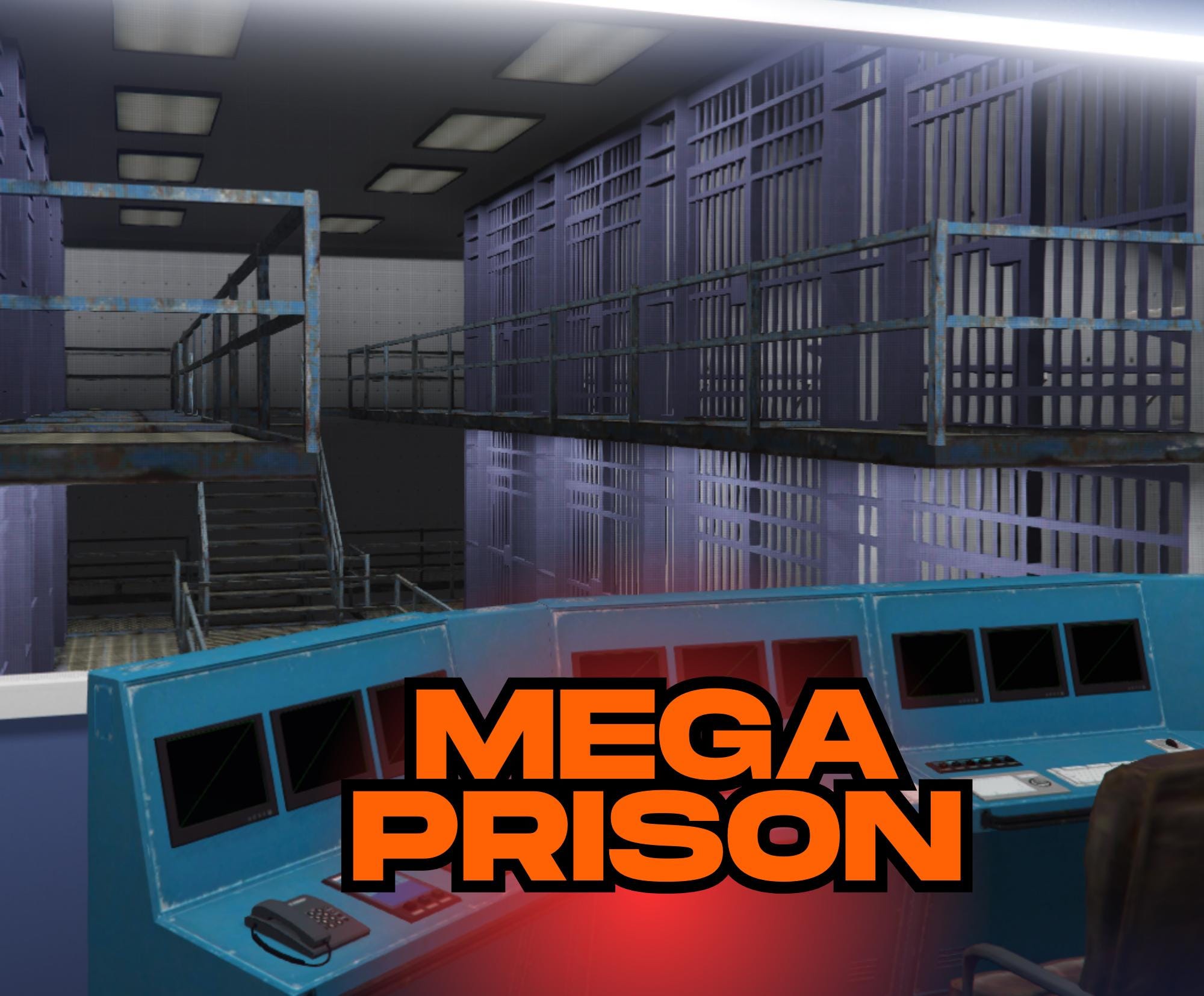 Fivem MLO | Fivem Prison MLO| Fivem Mega Kerker | Individuelles Interieur | Hochwertiges Design ...