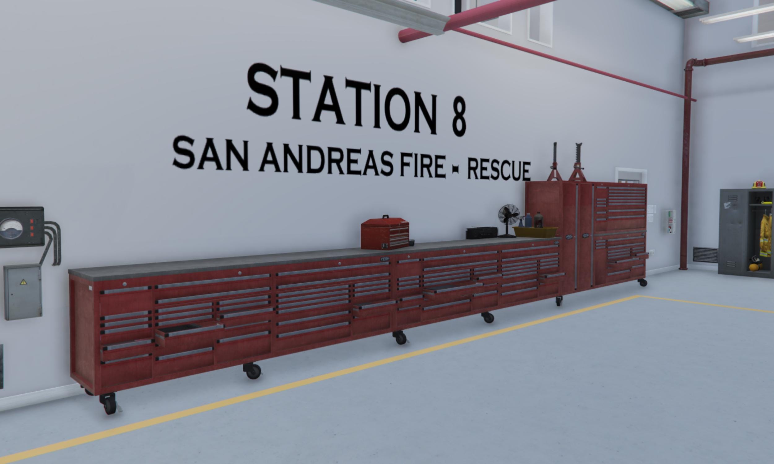 Fivem MLO | Fivem Fire Department MLO | Fivem Station 8 Fire Department ...