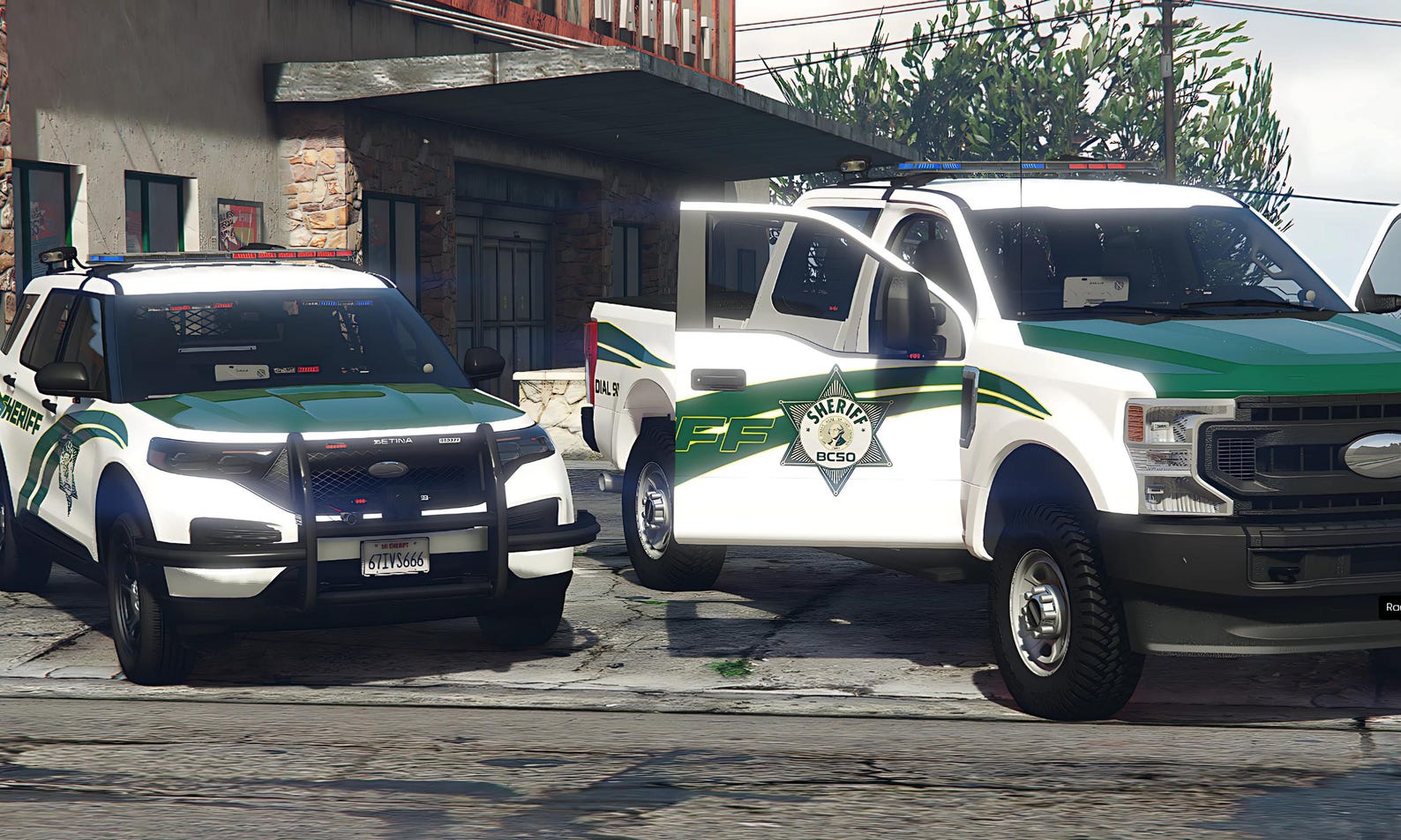 Debadged Fivem Police Car Pack: LSPD & BCSO, Lore Friendly - Etsy