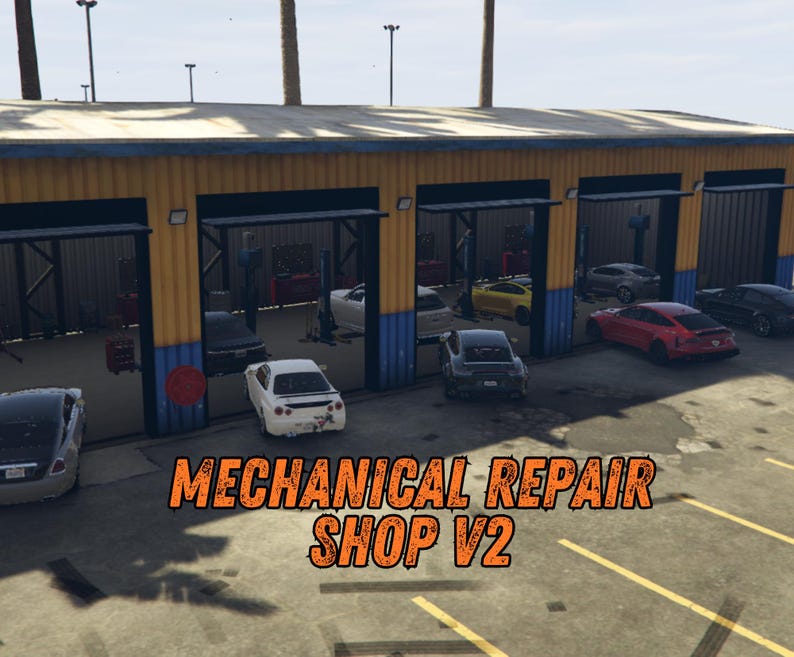 Fivem MLO | Fivem Mechanical Repair MLO Shop | Fivem Mlo Business ...