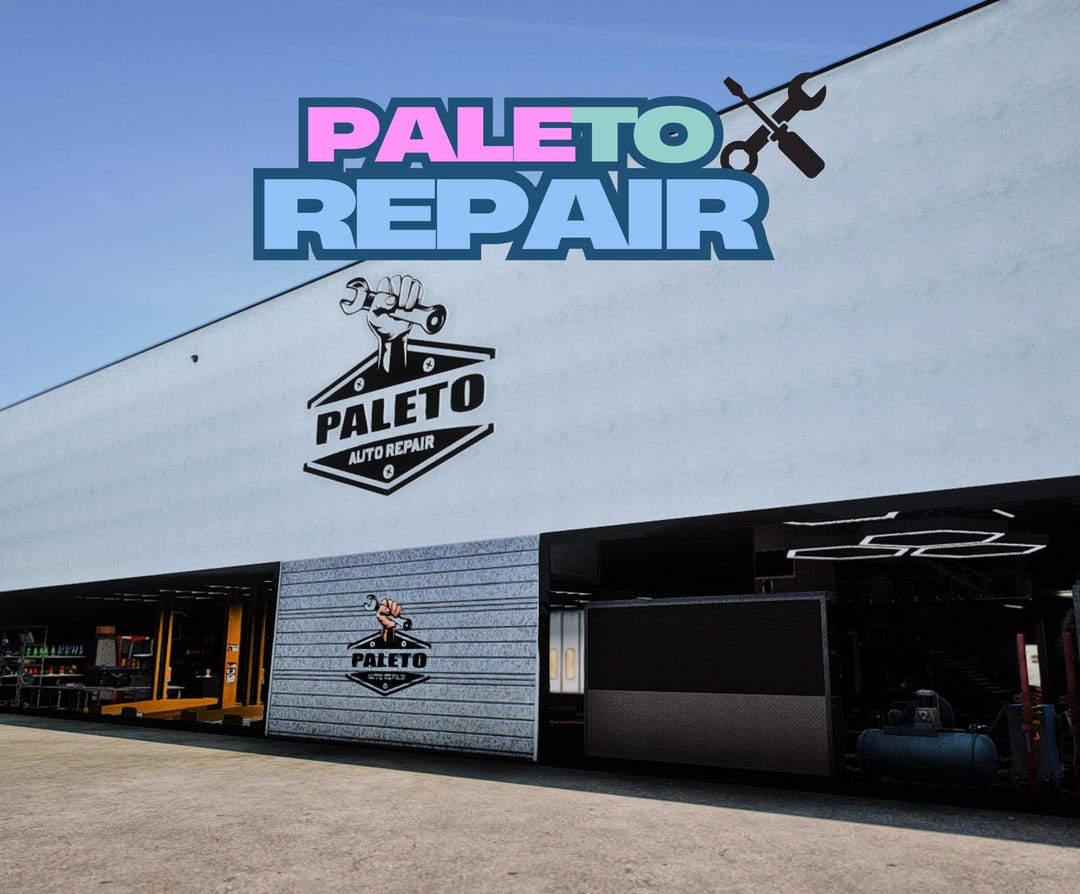 Fivem Paleto Auto Repair MLO | Optimized Mechanic Shop - Etsy