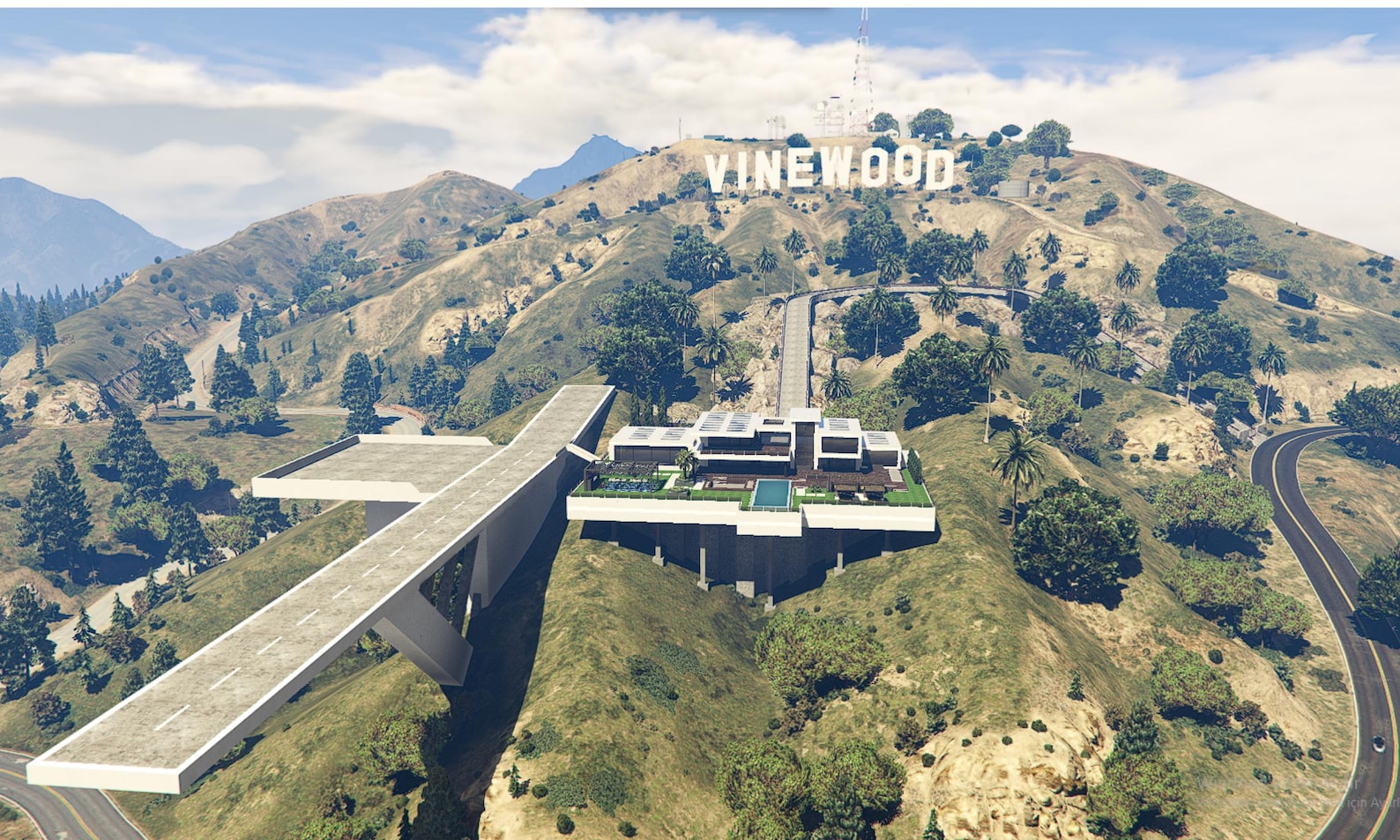 Vinewood Hills Mansion Fivem MLO: Custom Luxury Villa - Etsy