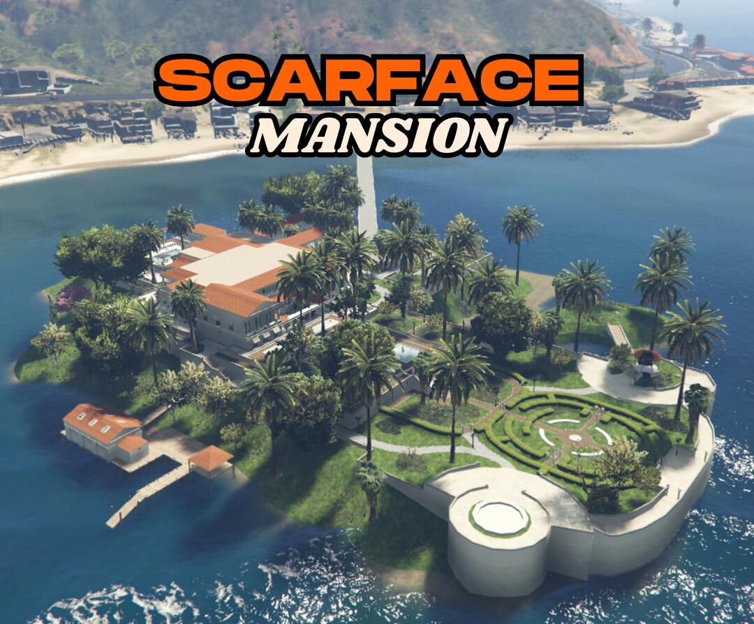 Scarface Mansion Fivem MLO: Custom Interior, Optimized Design - Etsy